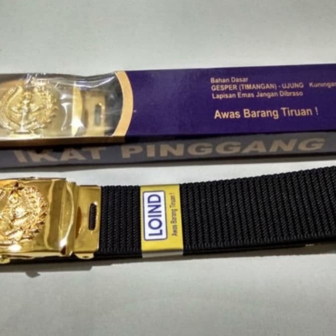 Jual Aksesoris Sabuk Loind Tni Polos / Sabuk Tni / Ikat Pinggang Tni | Shopee Indonesia