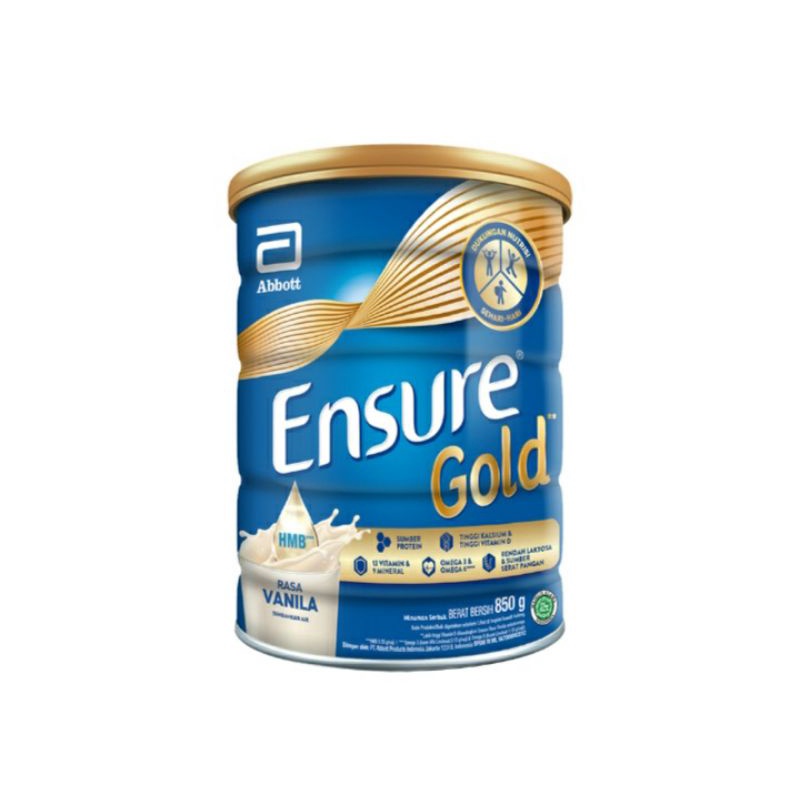 Jual Ensure gold nutrition powder fos vanilla 850g | Shopee Indonesia