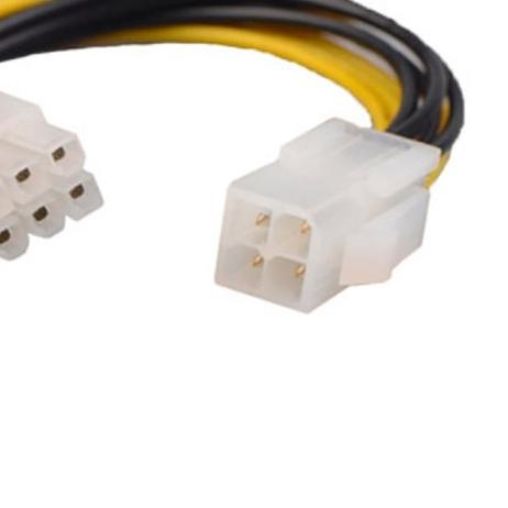 Jual Kabel Power ATX 4 Pin Female to 8 Pin Male | Shopee Indonesia