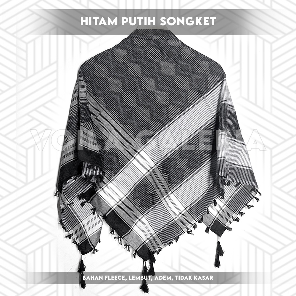 Jual Sorban Palestina Motif Ronce Premium - Surban Arab Kuncir Murah ...