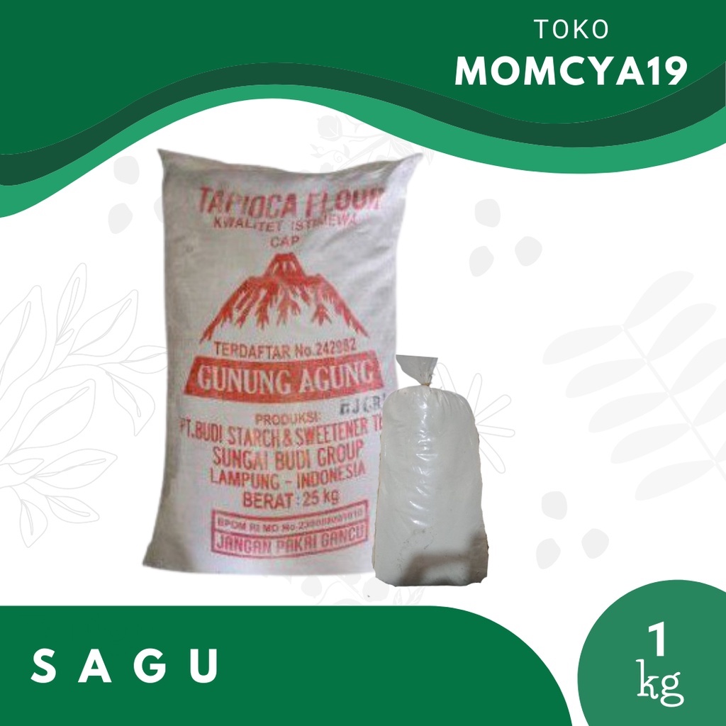 Jual SAGU 1KG / TAPIOKA / SAGU GUNUNG | Shopee Indonesia