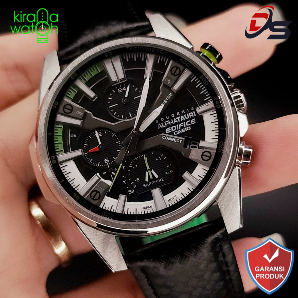 Jual Jam Tangan Pria Merk Casio Edifice EQB 1200 AT 1AJR Chronograph ...