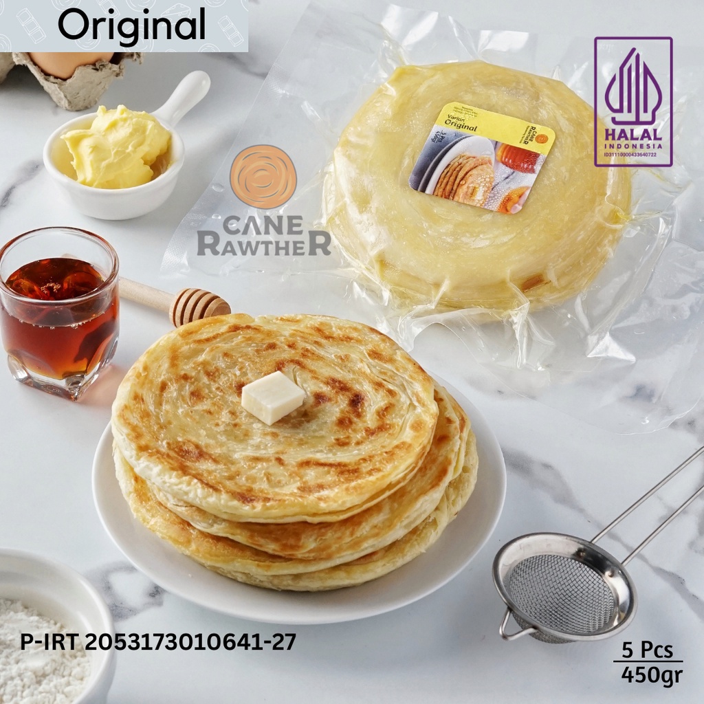 Jual Roti Maryam Roti Cane Roti Canai Frozen Original Isi 5 Pcs