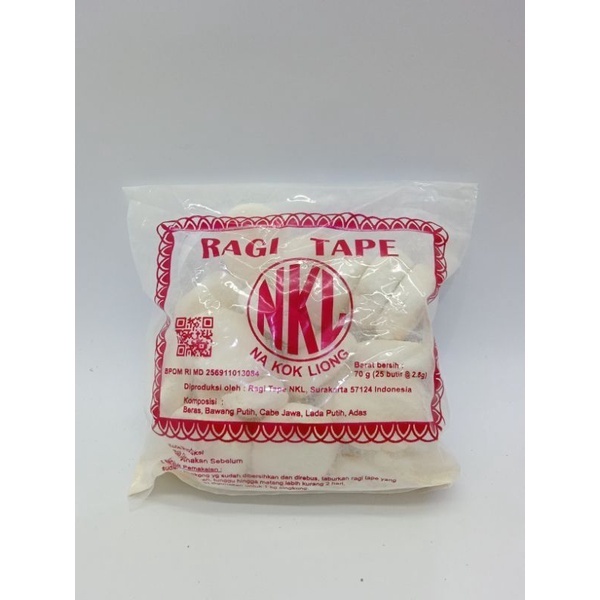 Jual RAGI TAPE NKL 100% ORIGINAL | Shopee Indonesia
