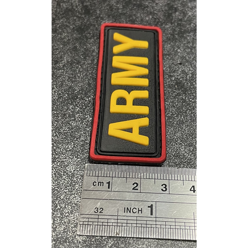Jual Patch Army (Kecil) - Patch Velcro Army Tulisan - Prepetan Karet ...