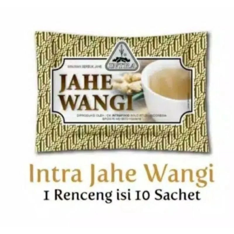 Jual JAHE WANGI RENCENG Isi 10 sachet INTRA JAHE WANGI | Shopee Indonesia Jual JAHE WANGI RENCENG Isi 10 sachet INTRA JAHE WANGI | Shopee Indonesia