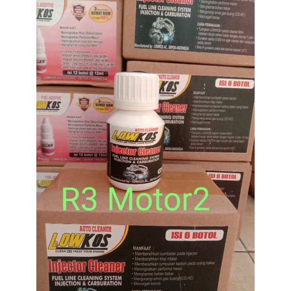 Jual Injector Cleaner Pembersih Injektor dan carburator 60 ML LOWKOS ...