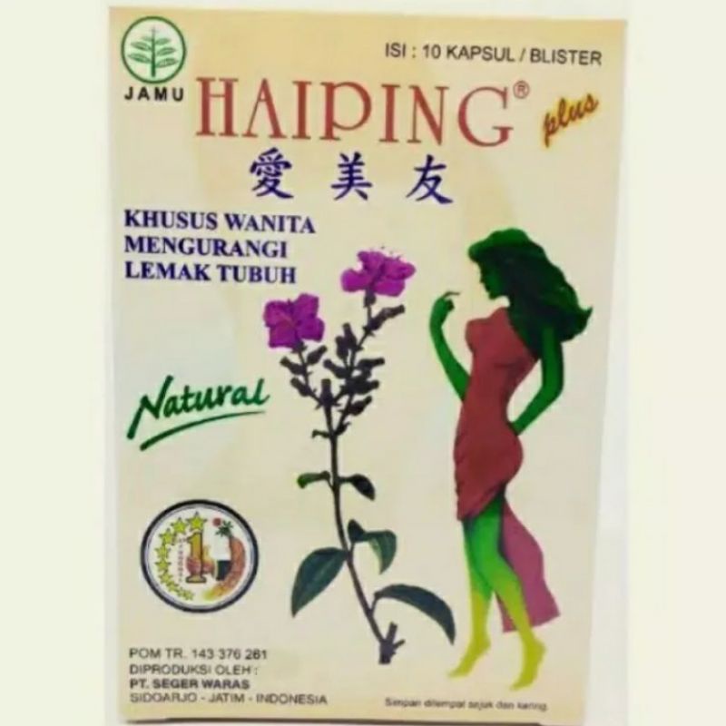 Jual kapsul HAIPING pelangsing isi 10 kapsul | Shopee Indonesia