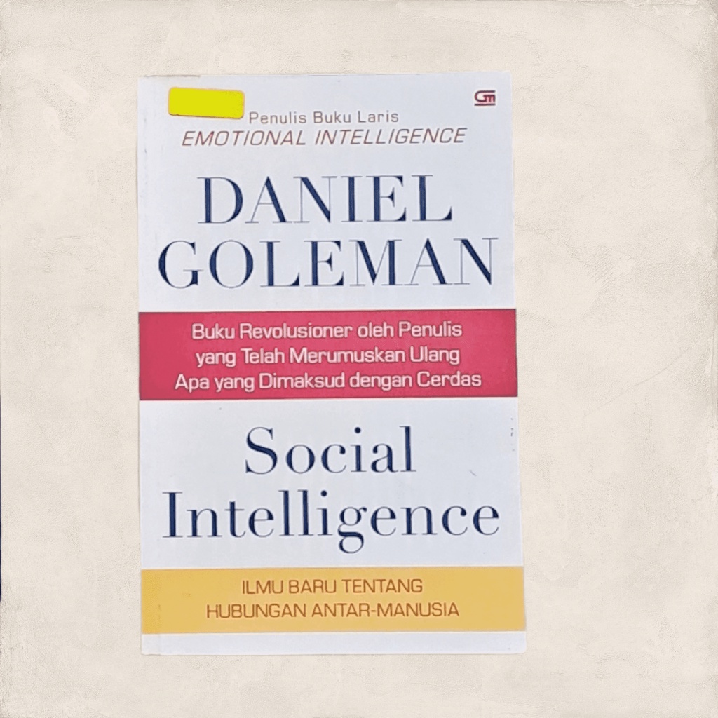 Jual Preloved Buku Motivational Ori Social Intelligence | Shopee Indonesia