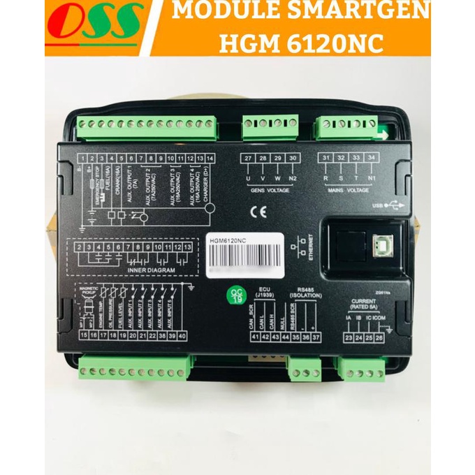 Jual Smartgen Hgm6120Nc / Hgm 6120Nc Module Ats Amf Module Genset Panel ...