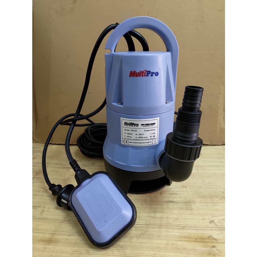 Jual MultiPro Pompa Celup Air Kotor / Bersih Tipe SP-400 DWS | Shopee ...