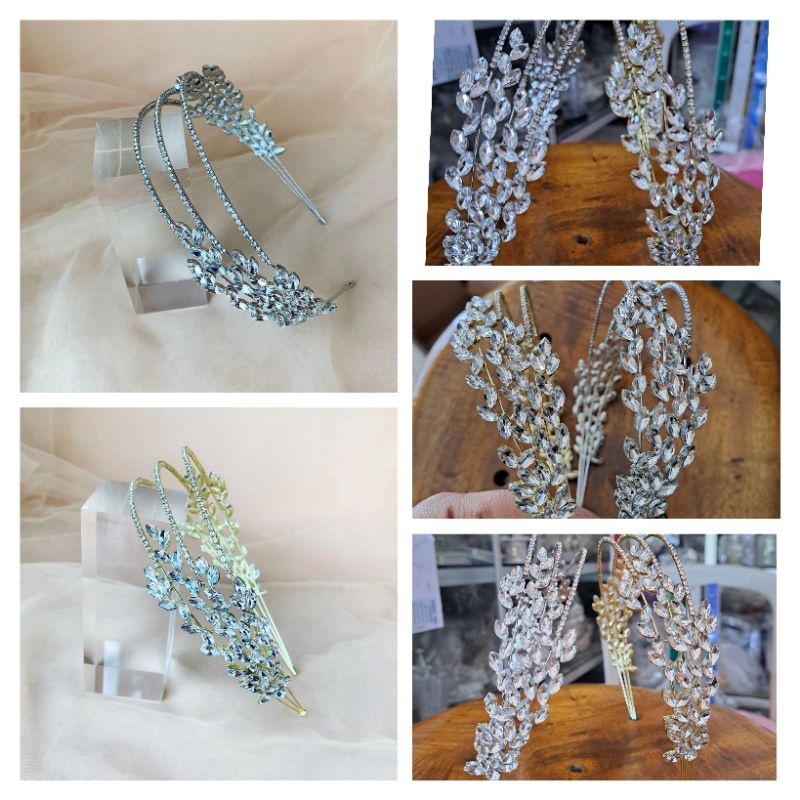 Jual Headpiece bando pengantin aksesoris wedding | Shopee Indonesia