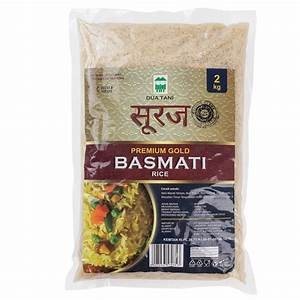 Jual Dua Tani Beras Basmati Premium Gold Rice 2kg HALAL | Shopee Indonesia