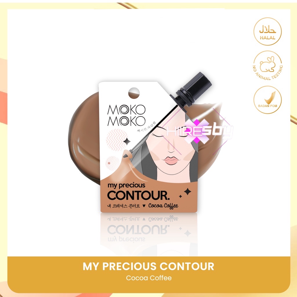 Jual Moko Moko My Precious Contour Cocoa Coffee | Shopee Indonesia
