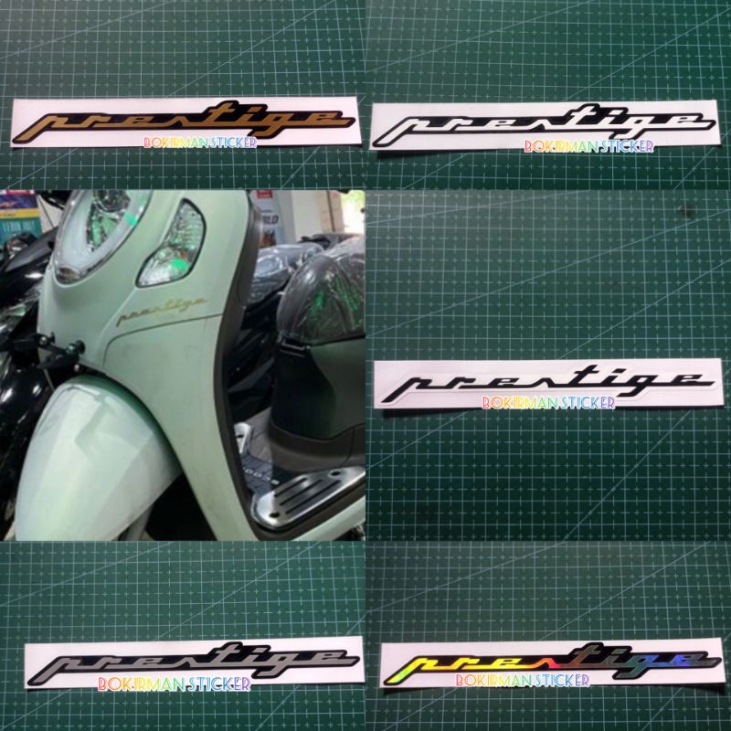 Jual Sticker prestige scoopy cutting | Shopee Indonesia