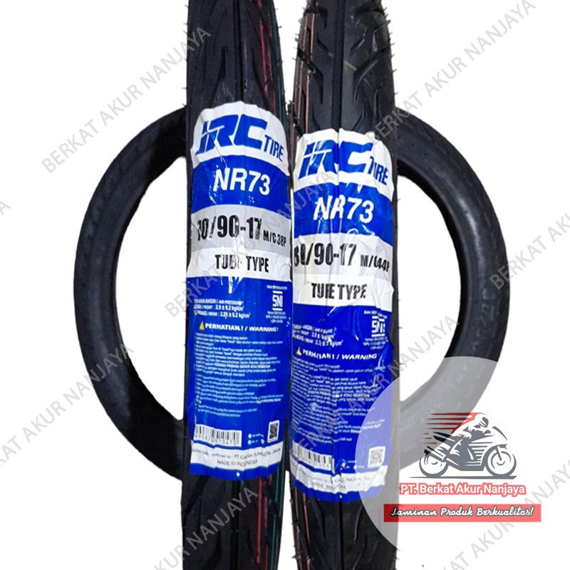 Jual Paket IRC NR73 70/90 & 80/90-17 Ban Motor Bebek Non Tubeless (TT ...