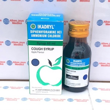 Jual Ikadryl Sirup Rasa Apel 60 ml - Obat Batuk | Shopee Indonesia
