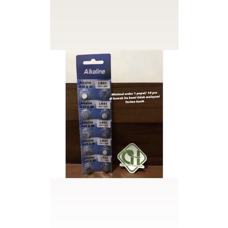 Jual Baterai Alkaline AG3 LR41 | Shopee Indonesia