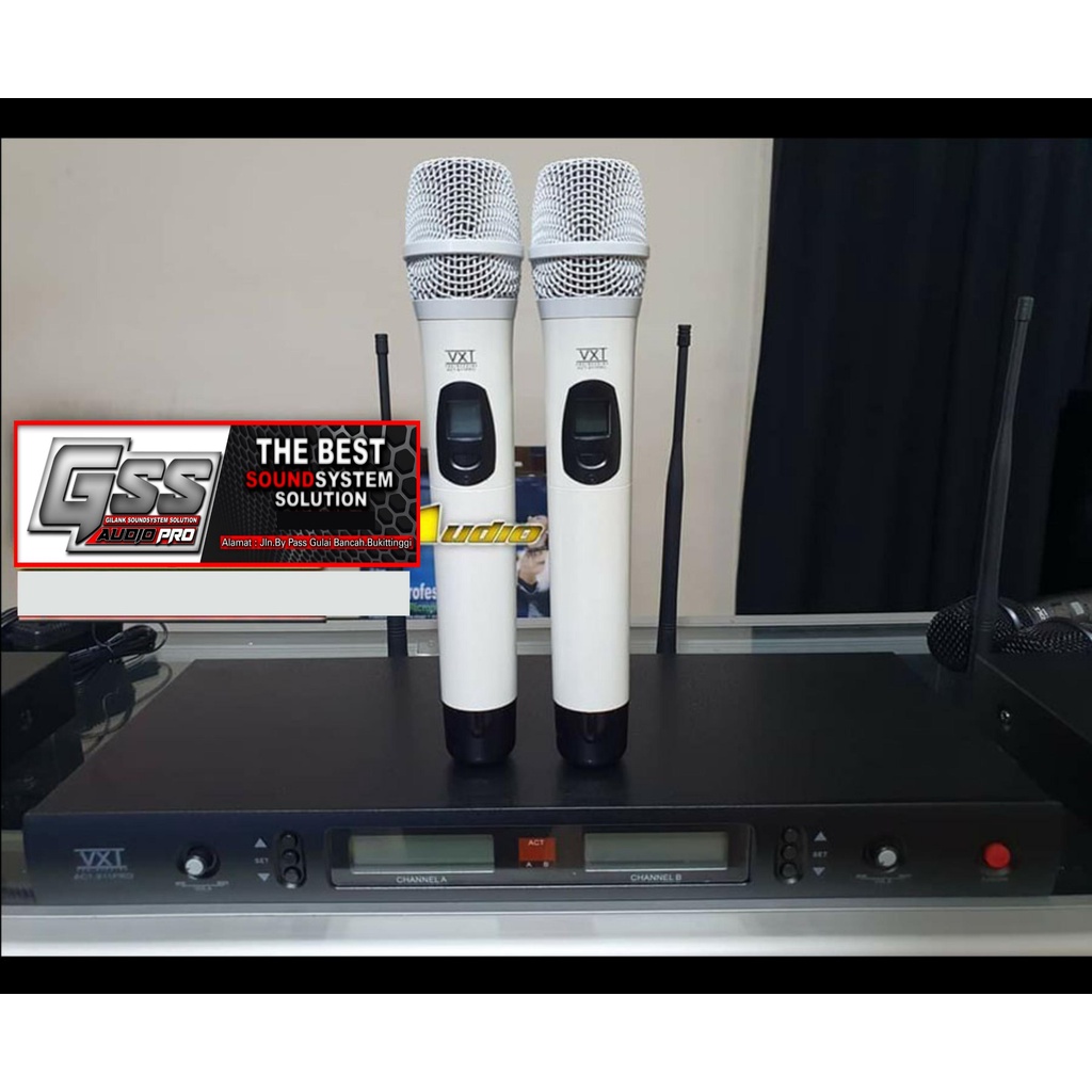 Jual Mic Wireless VXT ACT 911 Pro Original | Shopee Indonesia