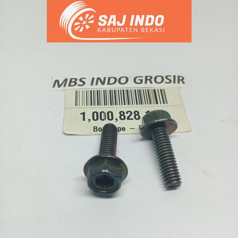 Jual BOLT M6 X 20 MM DOBELE HEX BAUT KARBULATOR YAMAHA JUPITER MX ...