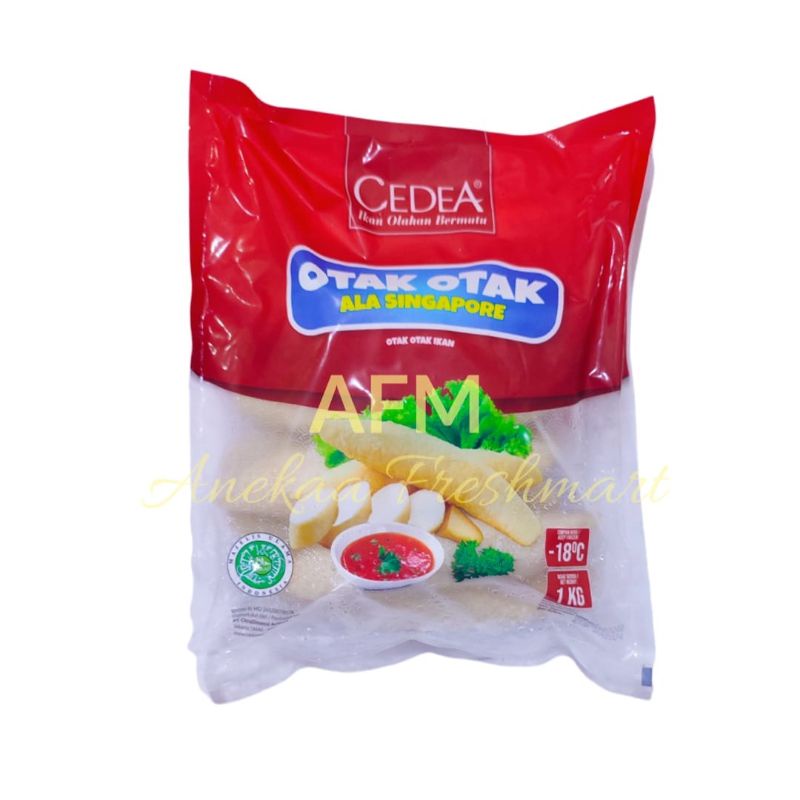 Jual CEDEA OTAK-OTAK SINGAPUR 1KG OTAKOTAK SINGAPORE FISH CAKE | Shopee ...