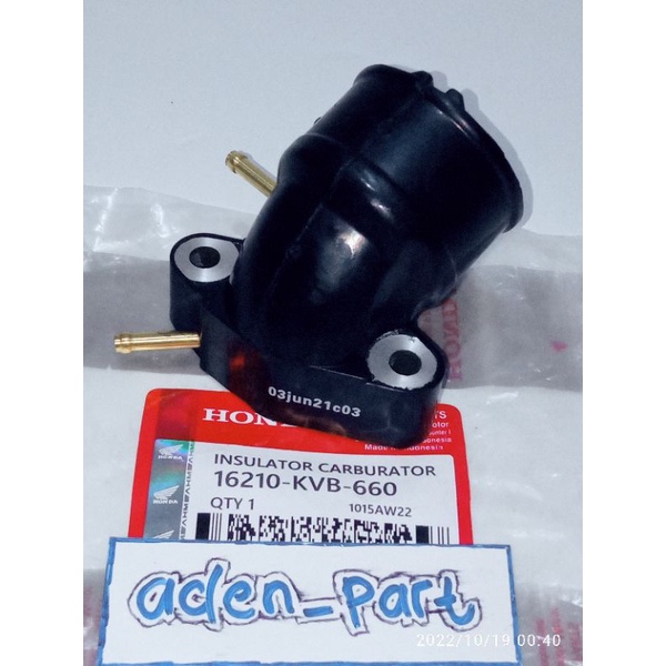 Jual Manipul Intake Insulator Karburator Honda Vario 110 Lama CW Vario Karbu (KVB) | Shopee ...