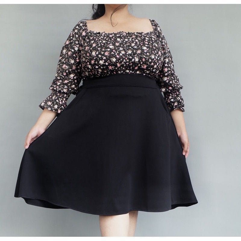 Jual ROK PENDEK PAYUNG JUMBO DAN STANDART HITAM ROK KERJA SCUBA BIG ...