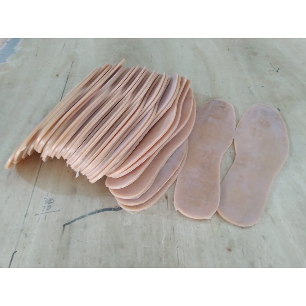 Jual Alas Bawah Sol Potong Outsole Sepatu Casual Slip on Sepatu Karet ...