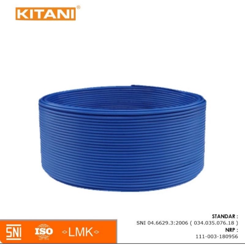 Jual KITANI CABLE/KABEL KITANI NYA 1,5X25M | Shopee Indonesia