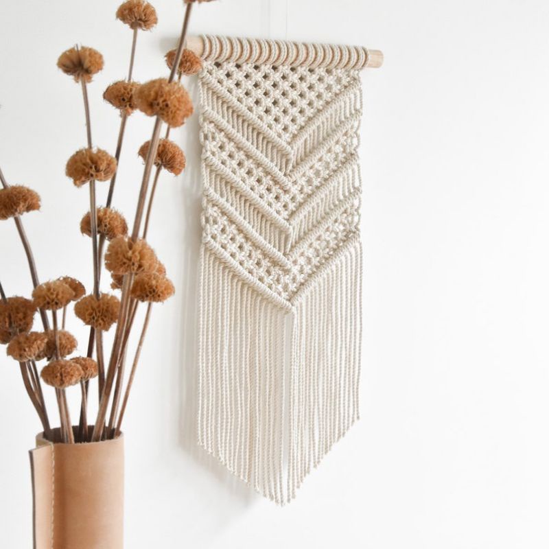 Jual Simple Macrame Wallhanging Makrame Hiasan Gantung Dinding Desain ...