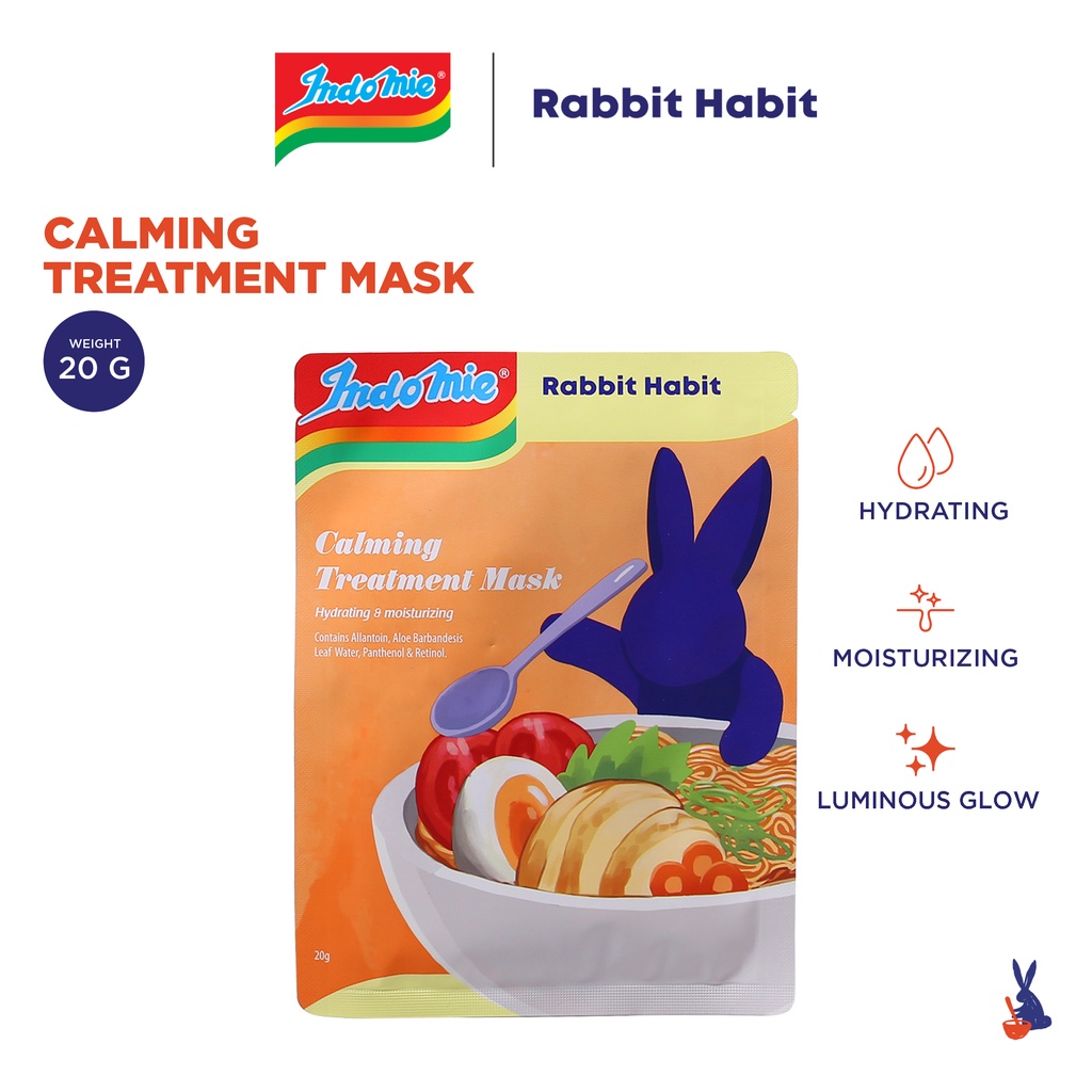 Jual Rabbit Habit Calming Treatment Mask | Hydrating & Soothing Sheet ...