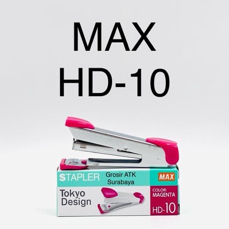 Jual STAPLER MAX HD-10 / Stepler Jepretan Max HD-10 / HD 10 Asli ...