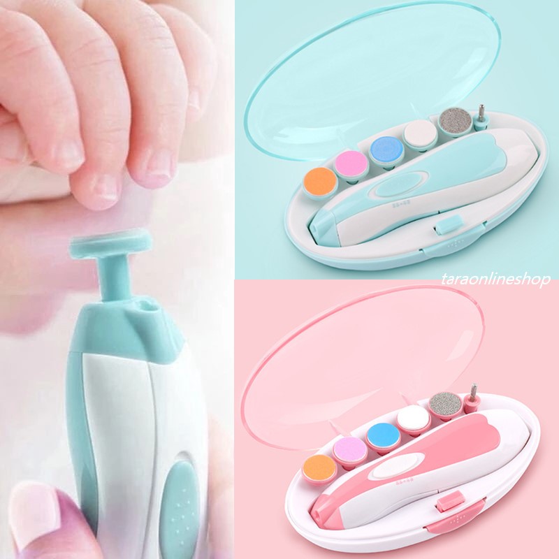 Jual Gunting kuku bayi elektrik nail trimmer set kikir kuku pengikir kuku otomatis automatic ...