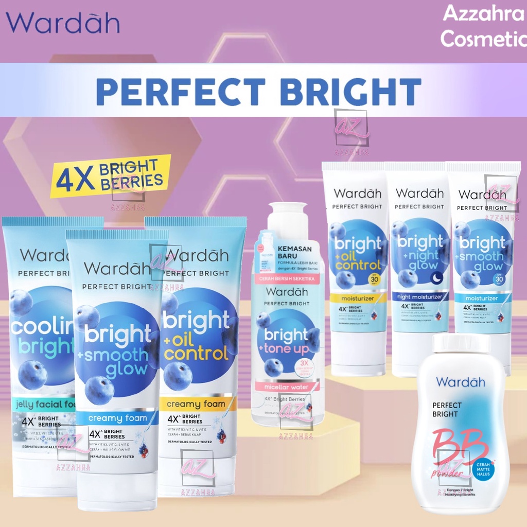 Jual Wardah Perfect Bright Series | Creamy Foam Oil Control Smoothing ...
