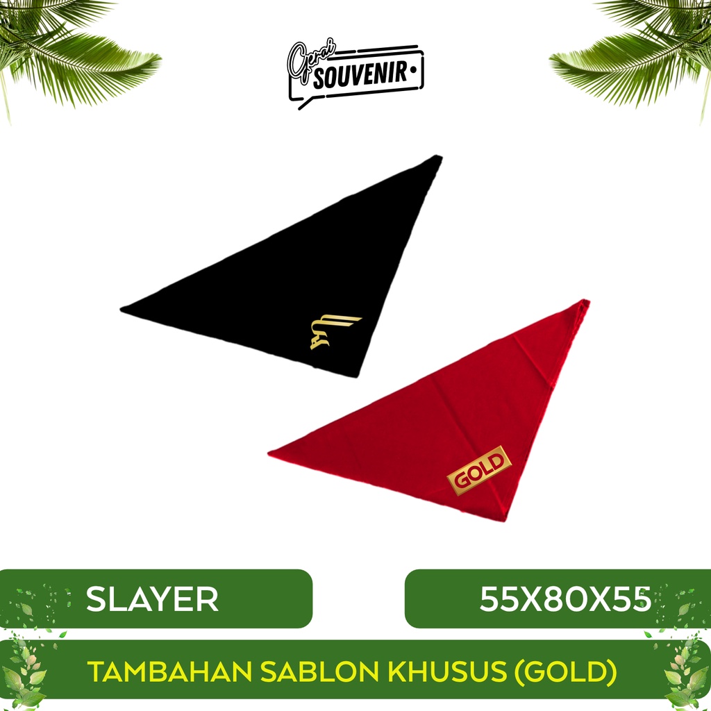 Jual TAMBAHAN SABLON WARNA KHUSUS SLAYER | Shopee Indonesia