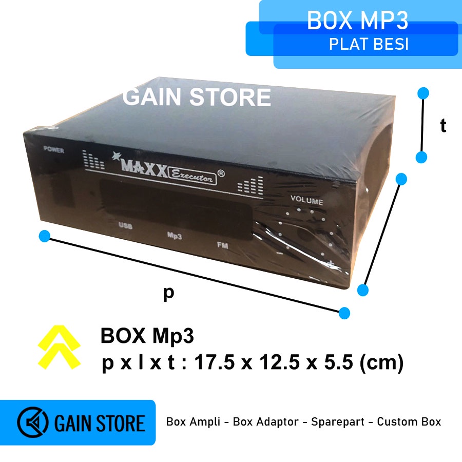 Jual Box Ampli Amplifier MP3 Maxx Box saja | Shopee Indonesia