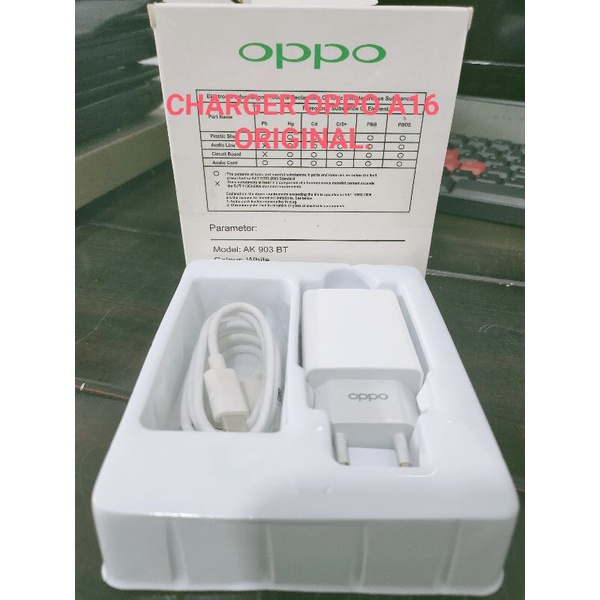 Jual CHARGER OPPO A92020/A52020/A16/A18/A54S ORIGINAL BAWAAN 100% ...