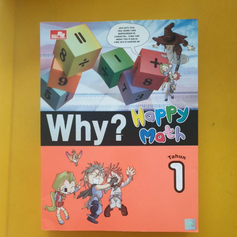 Jual Buku bekas Why versi Happy Science 1 dan happy math 1 | Shopee Indonesia