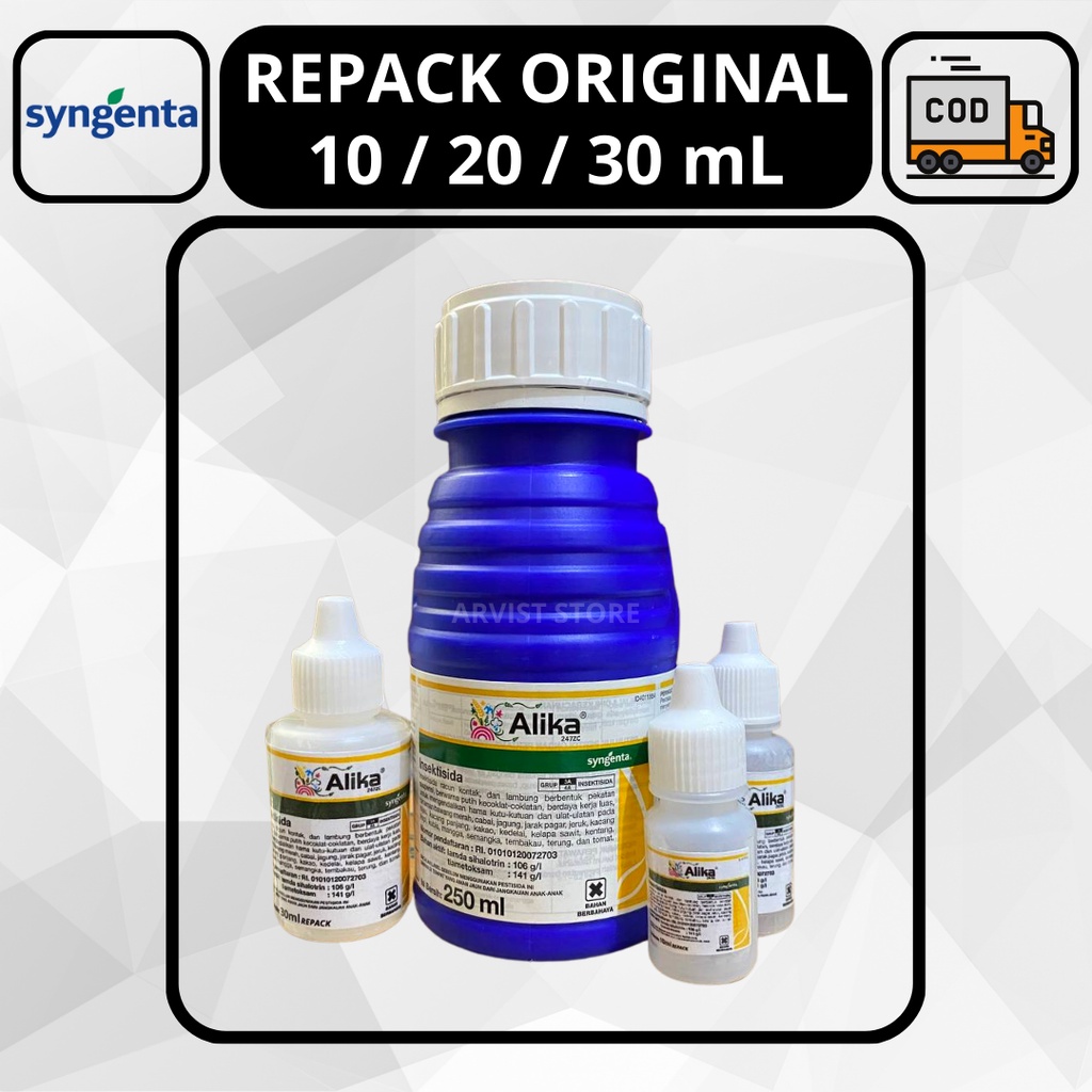 Jual Insektisida Alika Syngenta 247 ZC Kemasan Repack 10ml 20ml 30ml ...