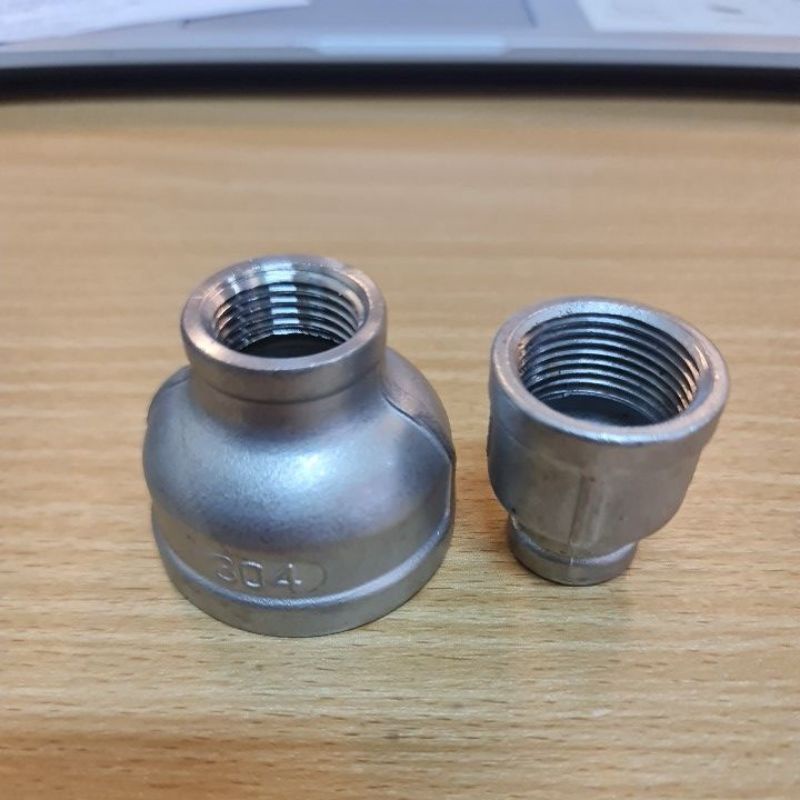 Jual Reducer Drat dalam Stainless 304 1 x 1/4" inch / Vlok Sok | Shopee Indonesia