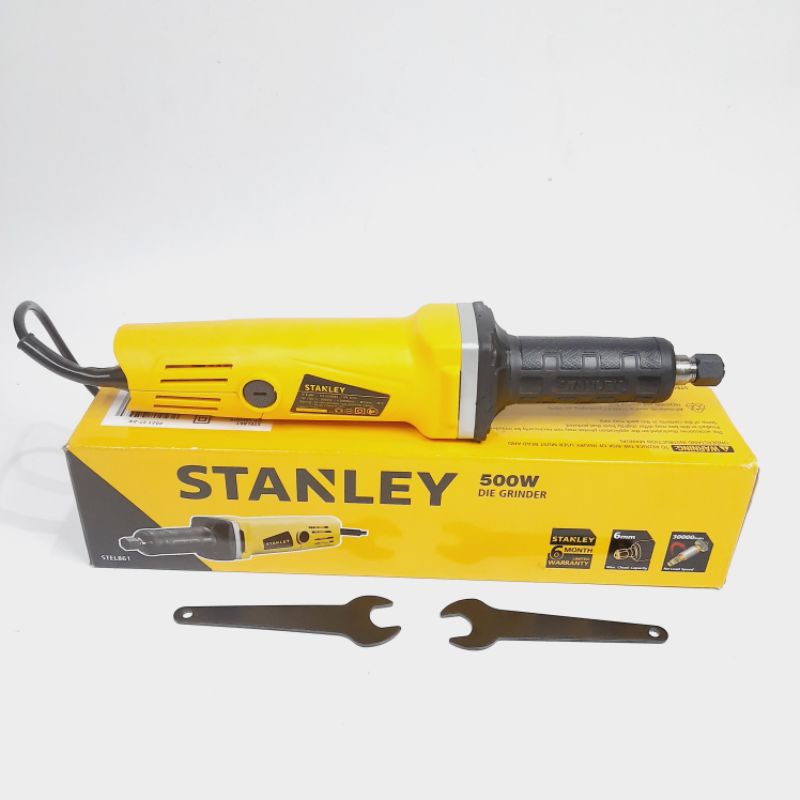 Jual Mesin Die grinder / Gurinda Botol 6 MM STANLEY STEL 861 | Shopee ...