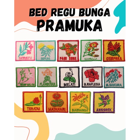 Jual BED REGU BUNGA PRAMUKA / BED REGU PEREMPUAN PRAMUKA(minimal ...
