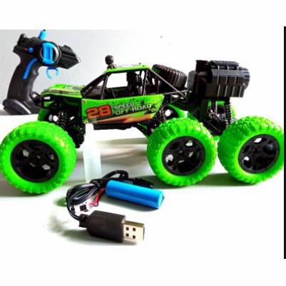 Jual Mobil RC Offroad roda 6 Scale 1:18 Climbing Rockcrawler / Mainan ...