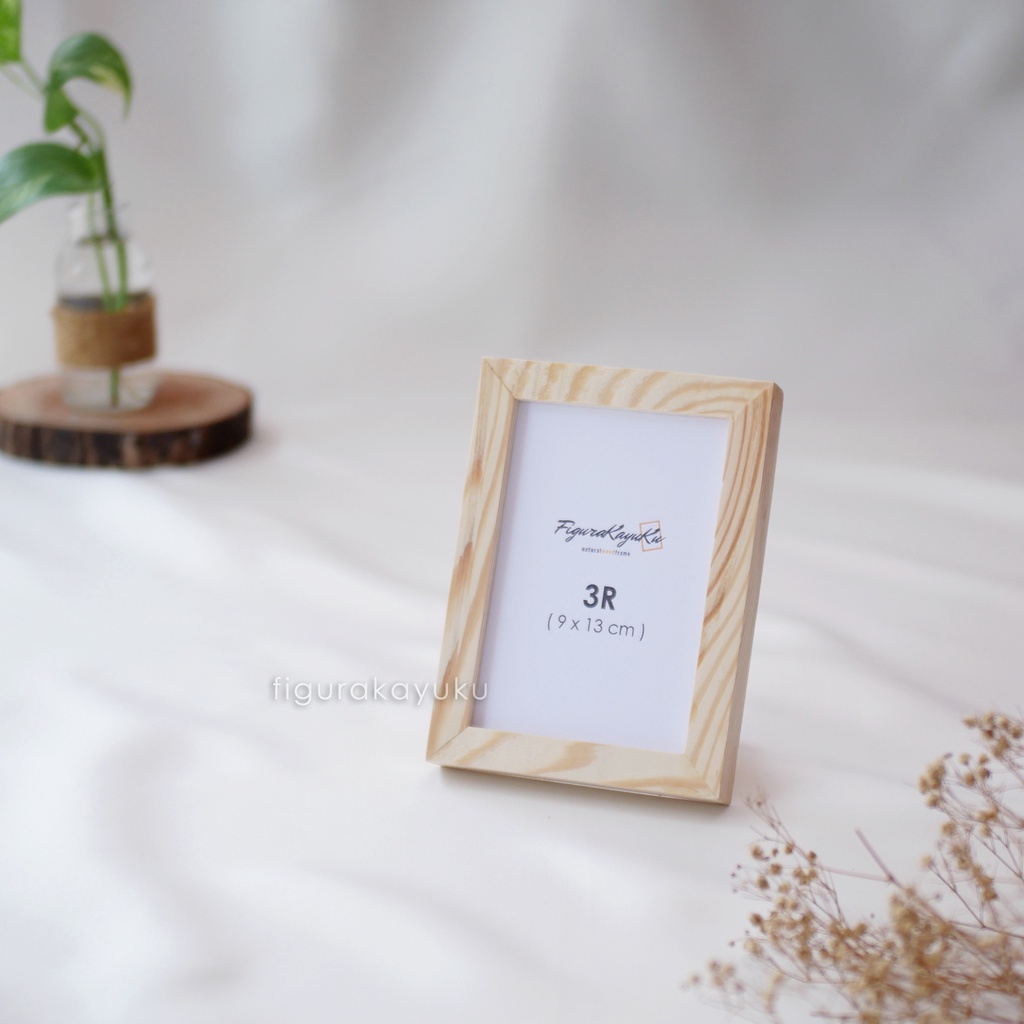 Jual Figura Kayu 3R 9 x 13 Cm Frame Foto Pigura Kayu Jati Belanda ...