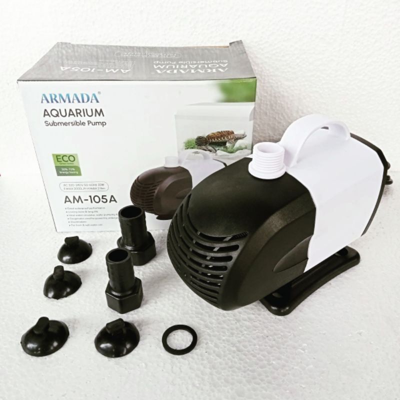 Jual Submersible ARMADA AM 105 A mesin pompa filter celup Ph power head ...