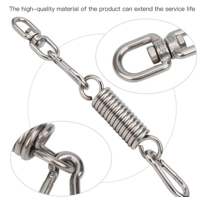 Jual Spring Hanging Kit Stainless Steel Suspension Ceiling Hooks Heavy ...