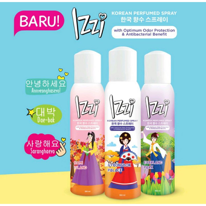 Jual Izzi Korean Perfumed Spray | Shopee Indonesia