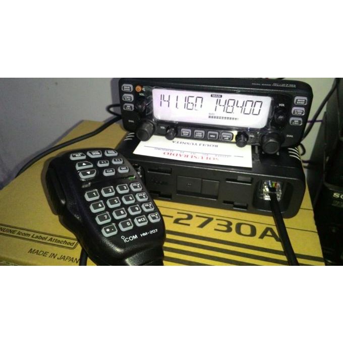 Jual ICOM IC-2730A Radio RIG Dualband 50W made in Jepang | Shopee Indonesia
