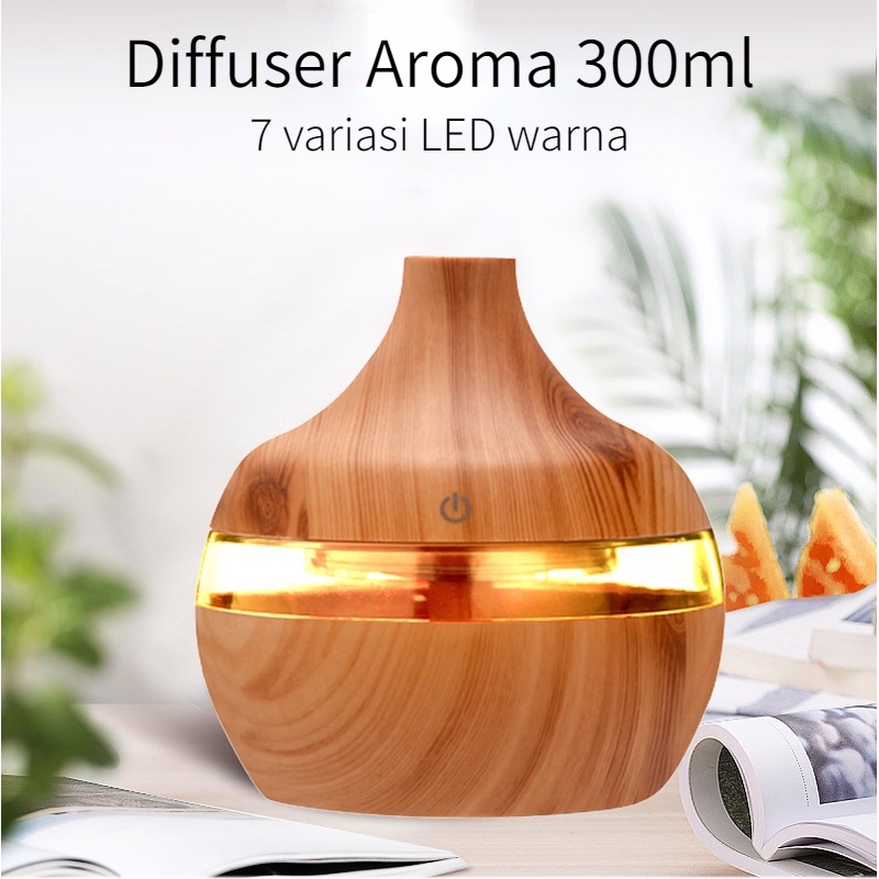 Jual Humidifier Humidifier Udara Serat Kayu dengan Aromaterapi Minyak ...