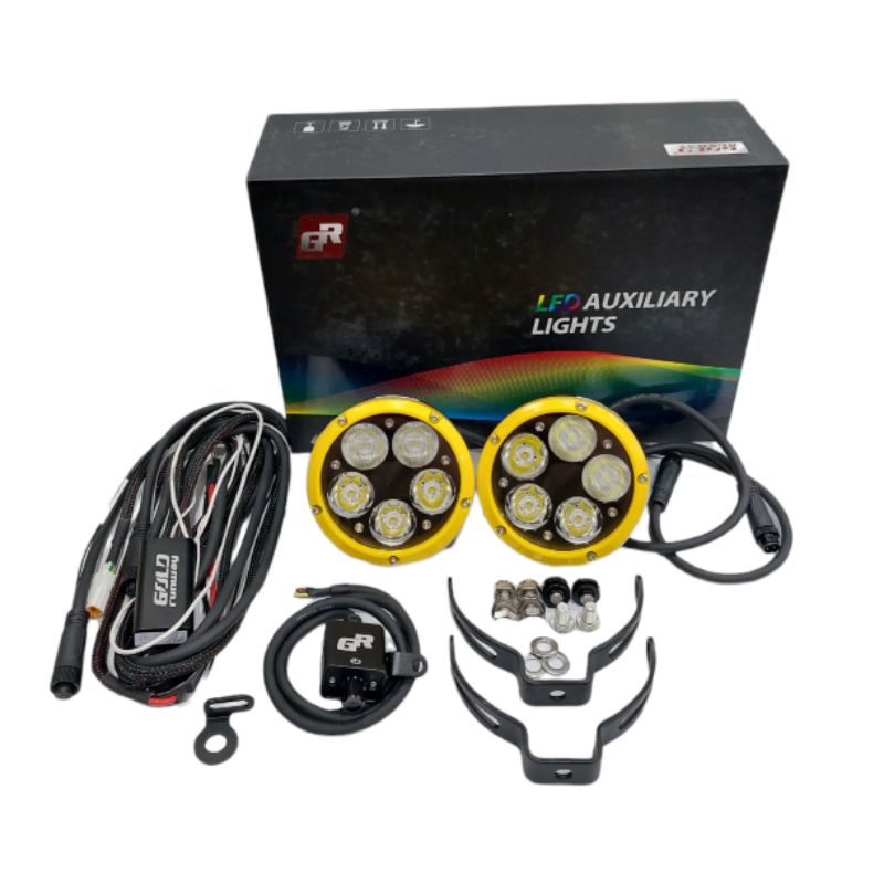 Jual Lampu Foglamp Gold Runway 50Watt 5Titik Combo Yellow GR-50X Y ...